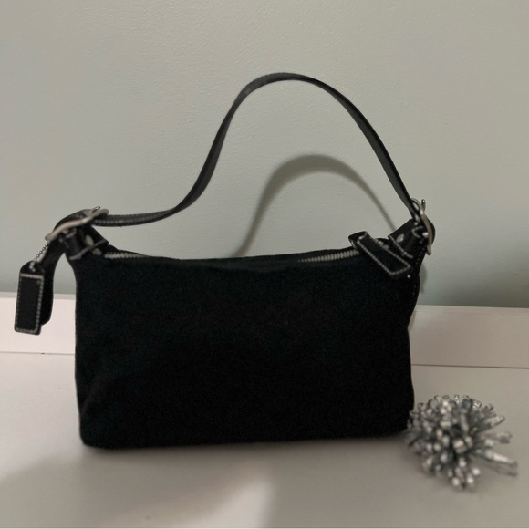 Coach | Bags | Coach 644 Black Signature Minibag Purse | Poshmark